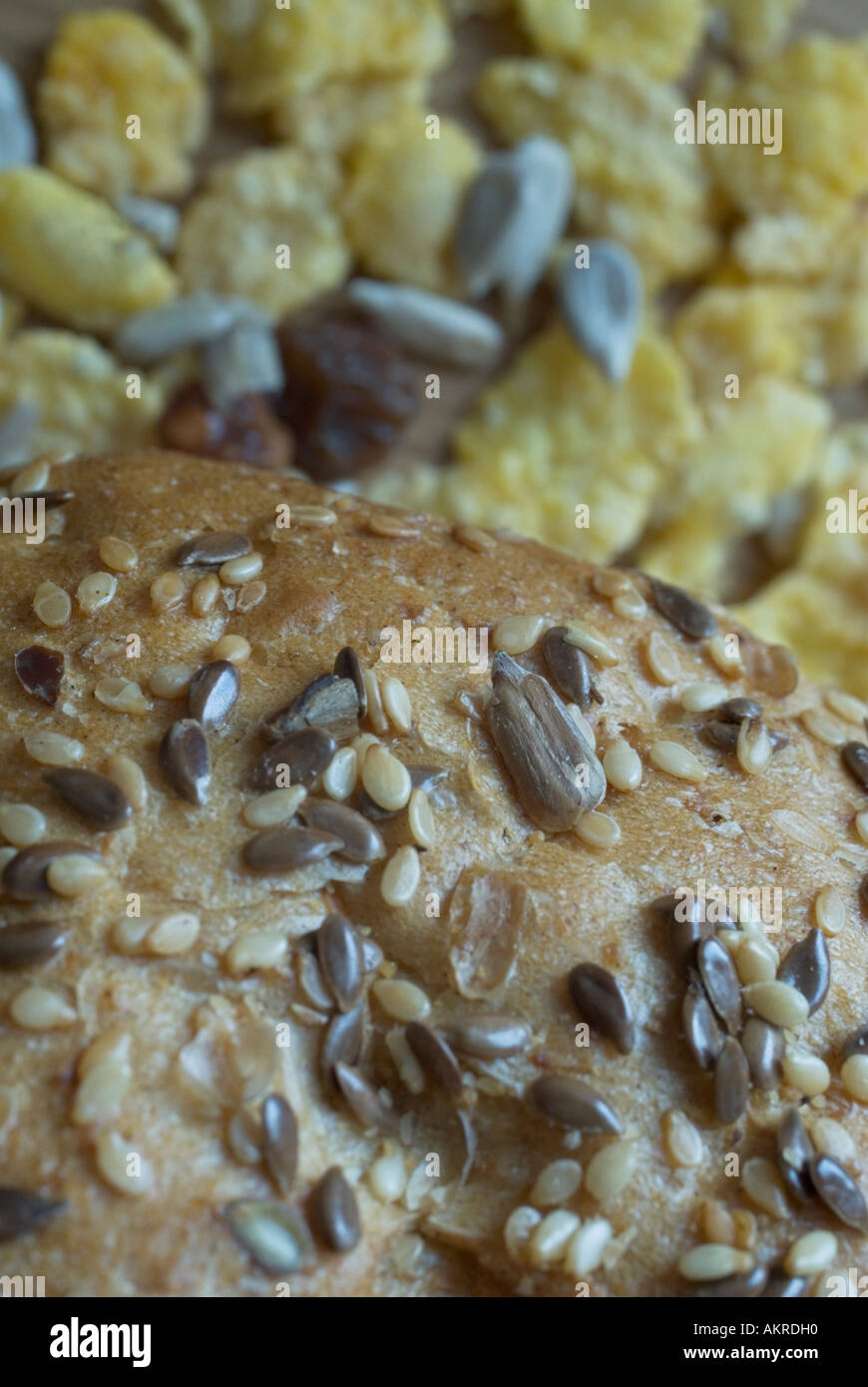 Bread with Seeds Stock Photo - Alamy
