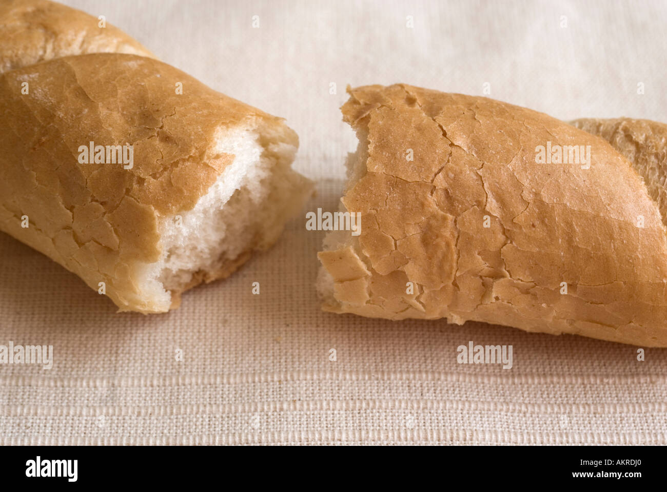 Torn baguette hi-res stock photography and images - Alamy
