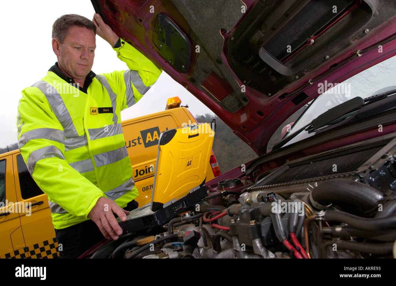 Aa service van emergency breakdown hi-res stock photography and images ...