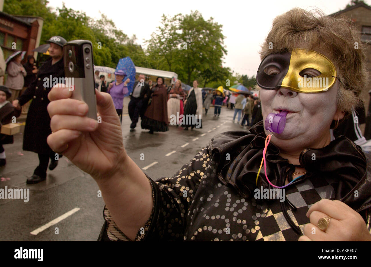 Fancy dress parade to celebrate Blaenavon Booktown, an attempt to ...