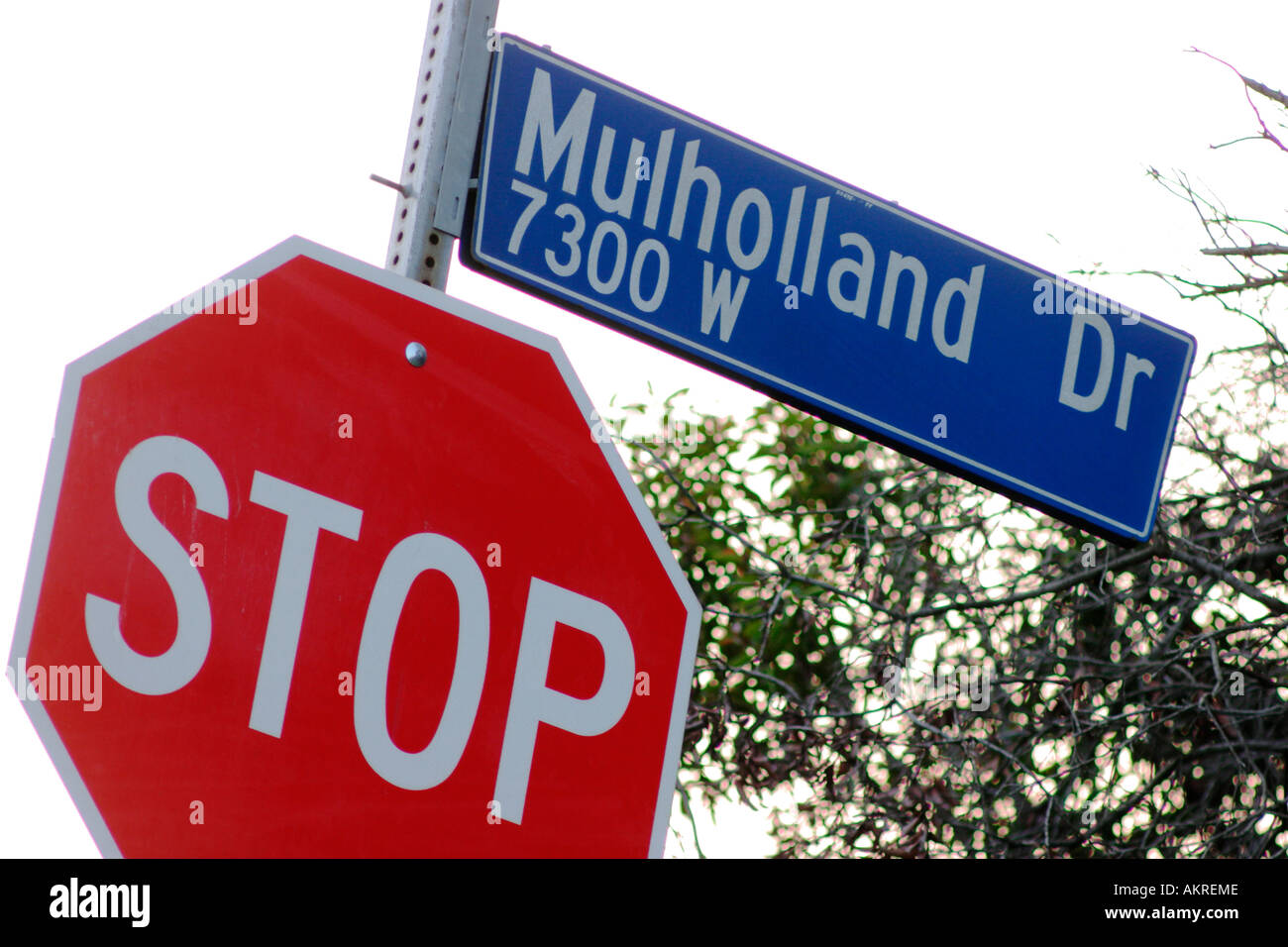 Mulholland dr hi-res stock photography and images - Alamy