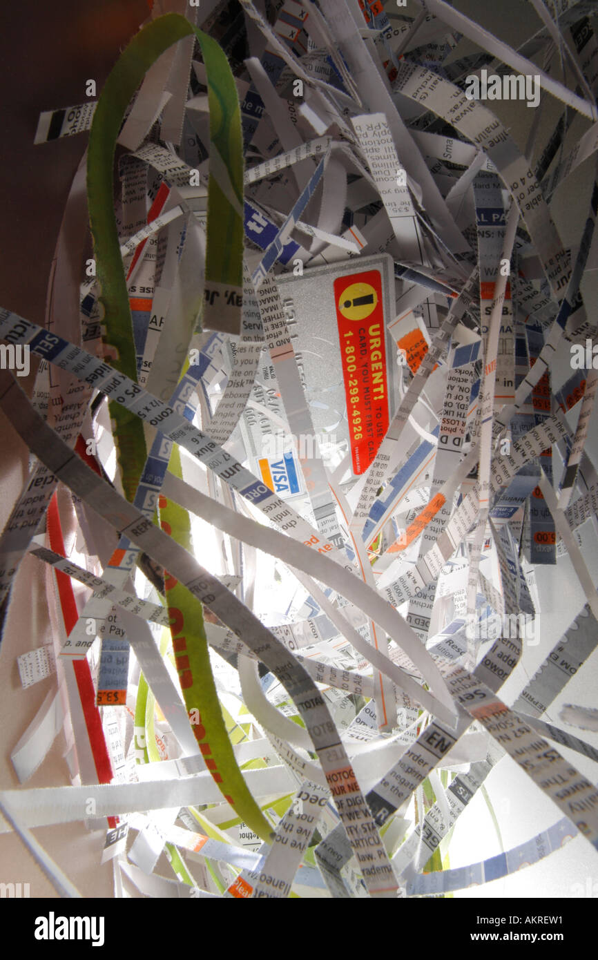 Credit card disposal hi-res stock photography and images - Alamy