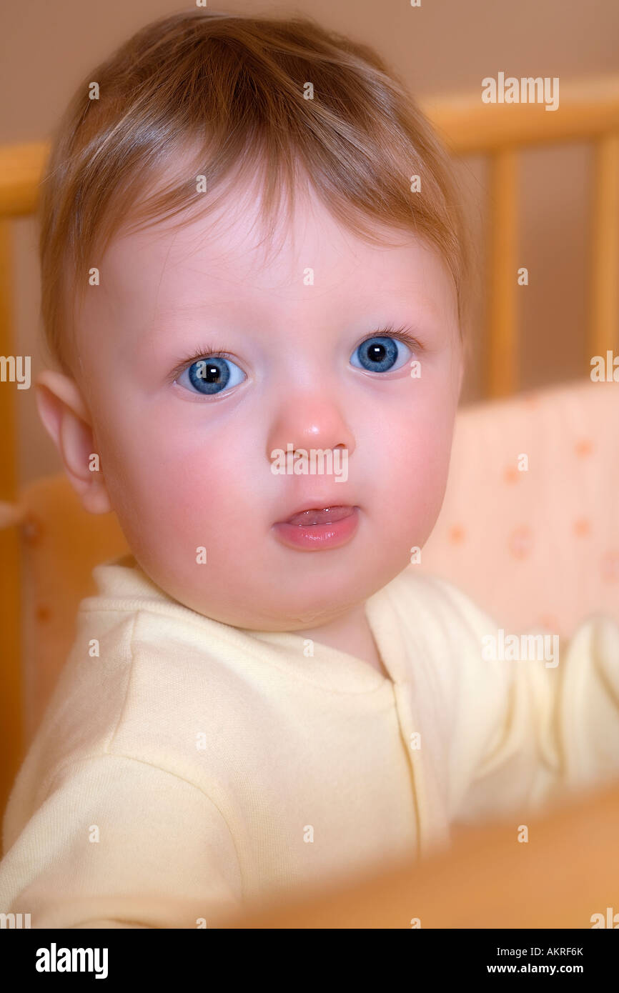 BABY BOY 11 MONTHS OLD Stock Photo - Alamy