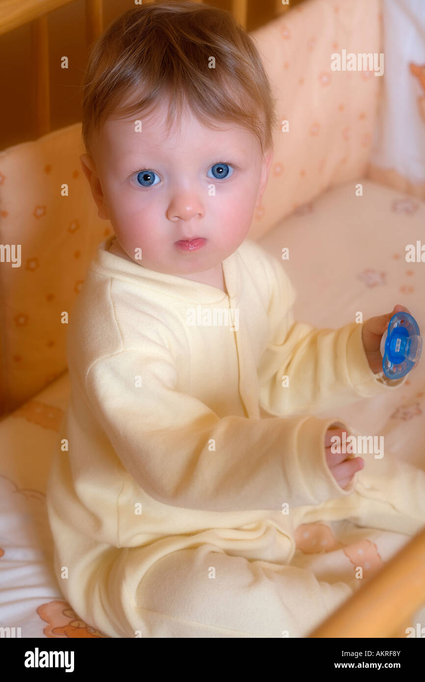 BABY BOY 11 MONTHS OLD Stock Photo - Alamy