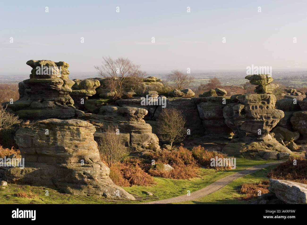 Brimham Rocks, Yorkshire Stock Photo - Alamy