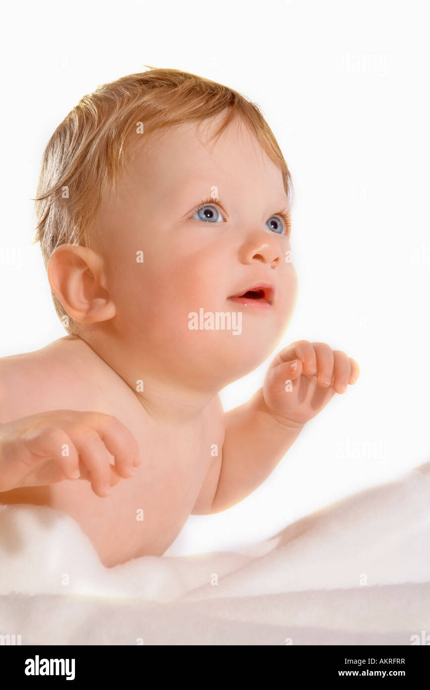 BABY BOY 11 MONTHS OLD Stock Photo - Alamy