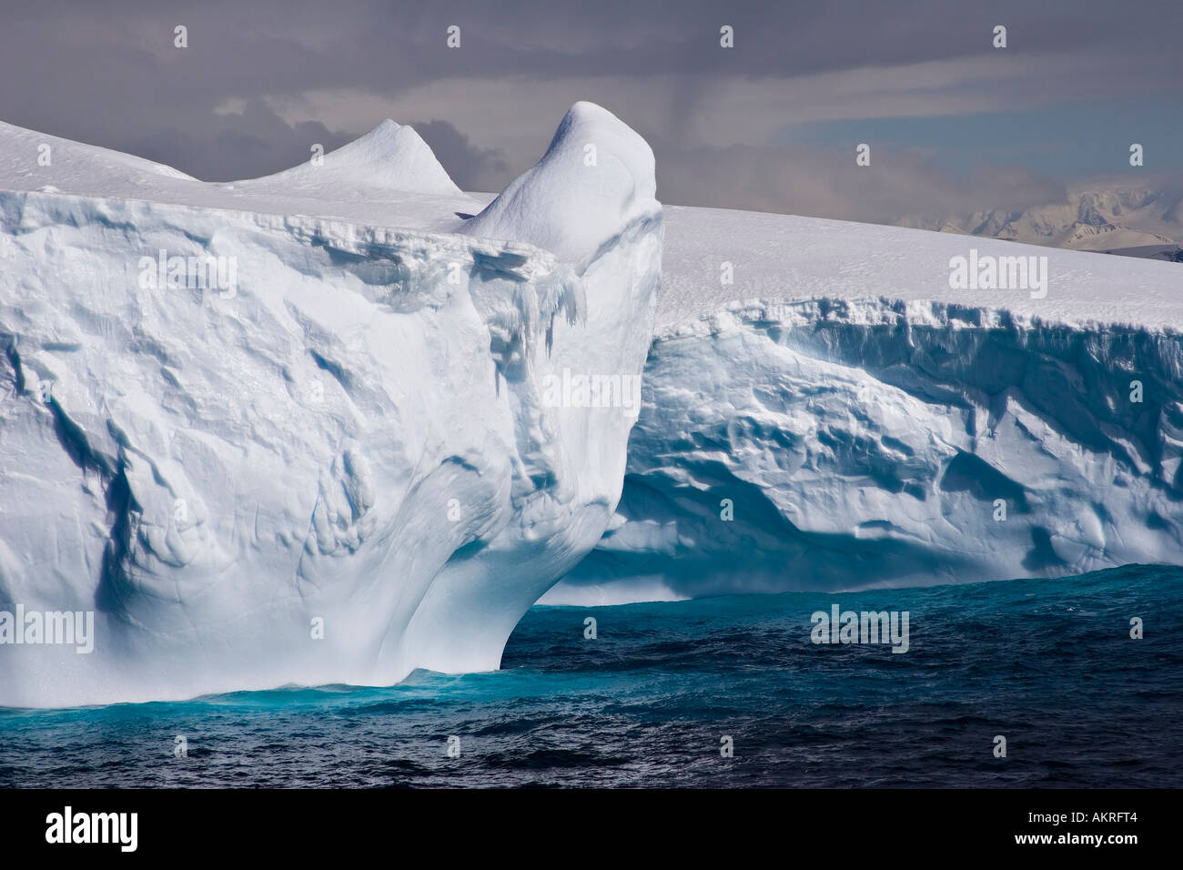 Huge iceberg, Almirante Brown, Antarctica Stock Photo - Alamy