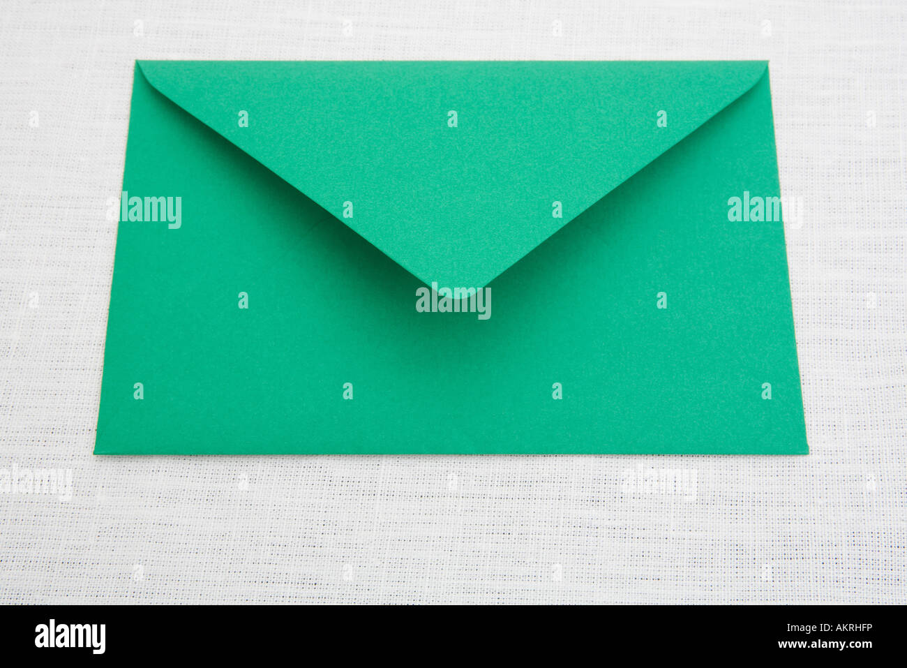 A green envelope Stock Photo - Alamy