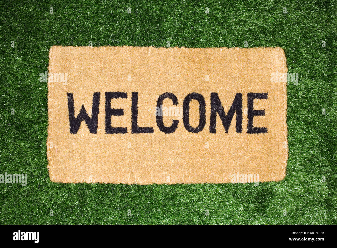 Welcome Mat Stock Photos & Welcome Mat Stock Images - Alamy