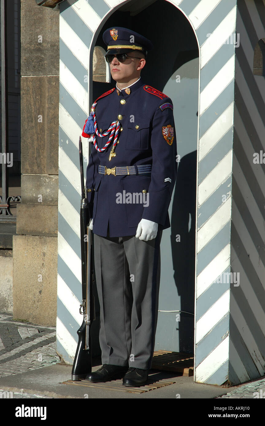Prague castle duties hi-res stock photography and images - Alamy