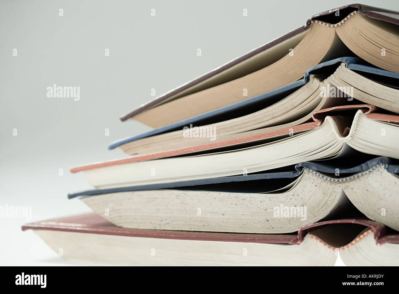 Stack of books Stock Photo - Alamy