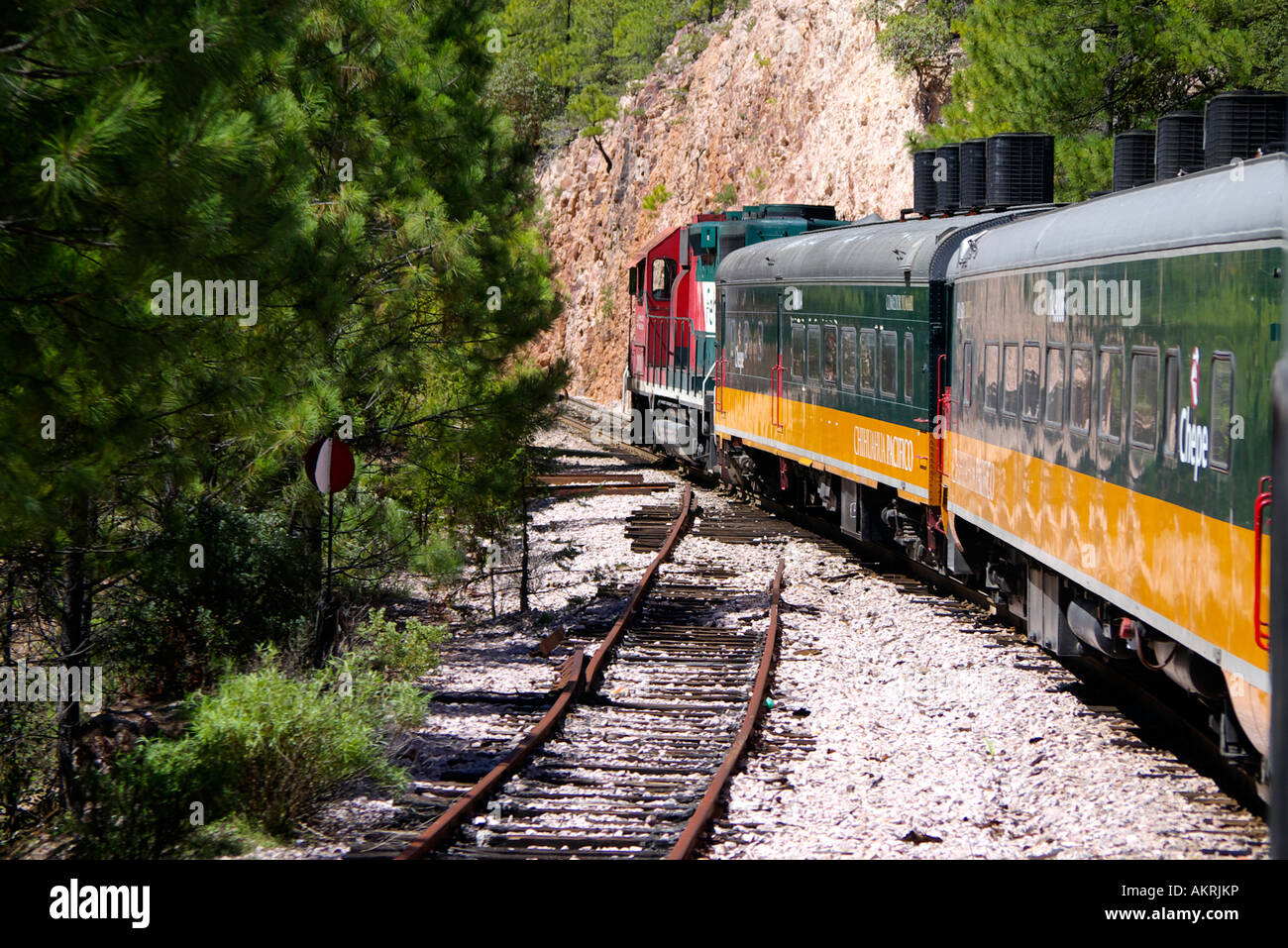 the copper canyon railway Stock Photo - Alamy