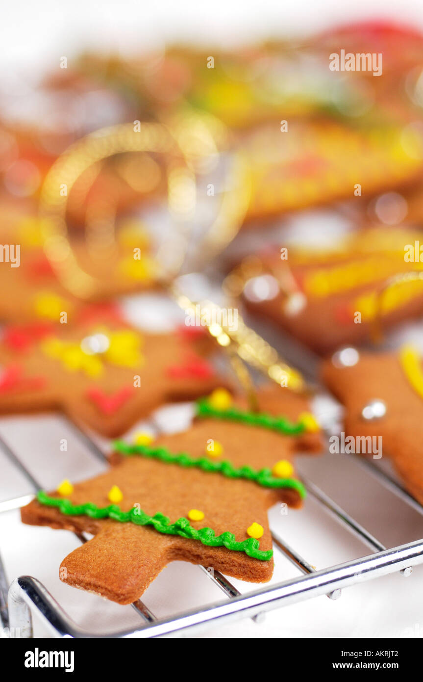 Christmas themed biscuits hi-res stock photography and images - Alamy