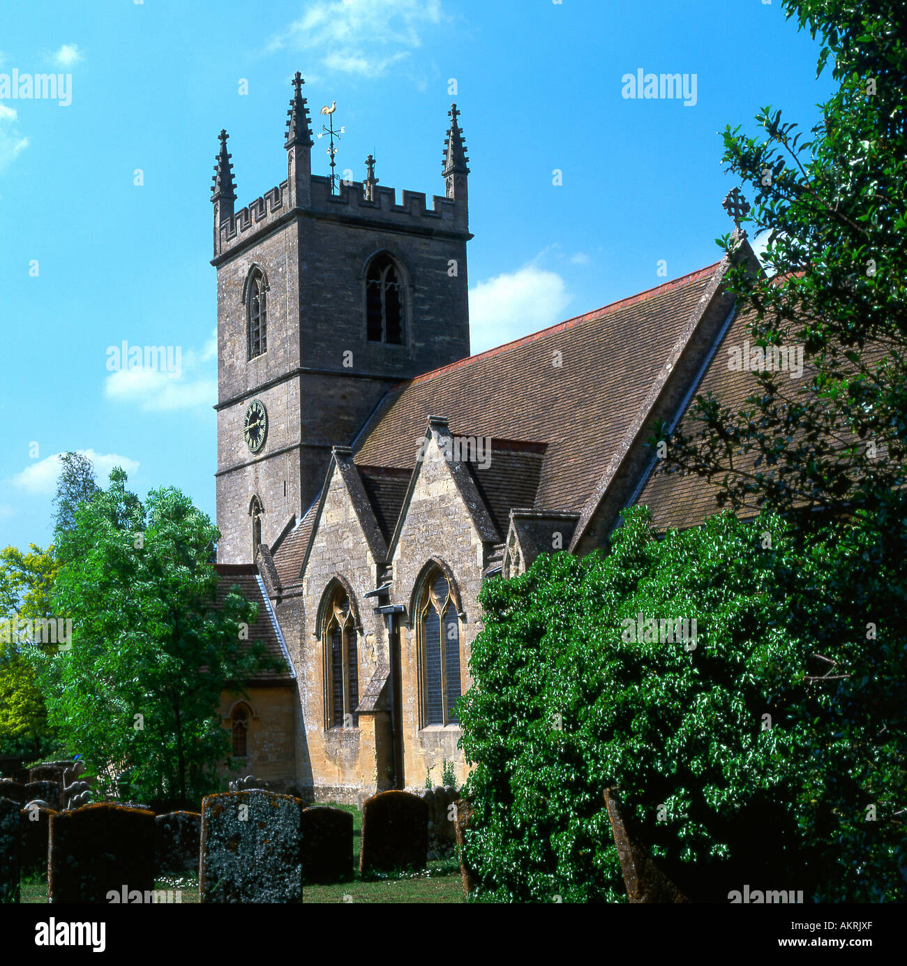 Bladon church hi-res stock photography and images - Alamy