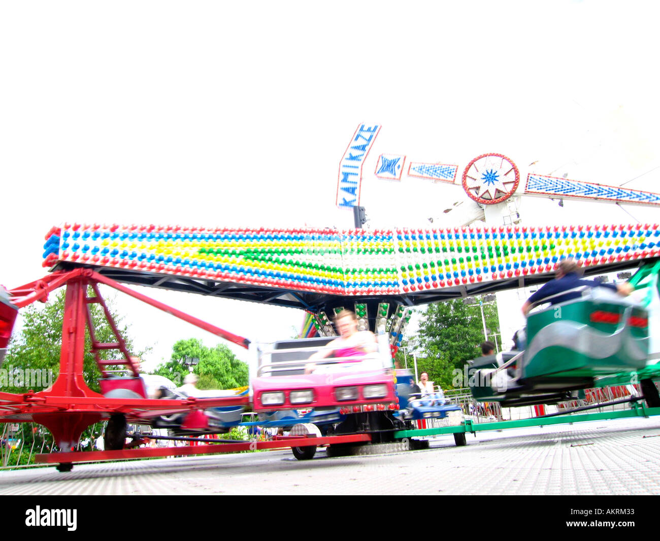 Octopus fairground ride hi-res stock photography and images - Alamy