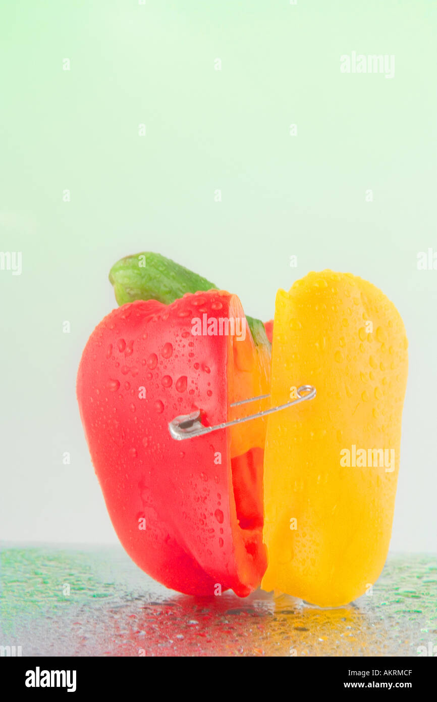 Two halves held together hi-res stock photography and images - Alamy