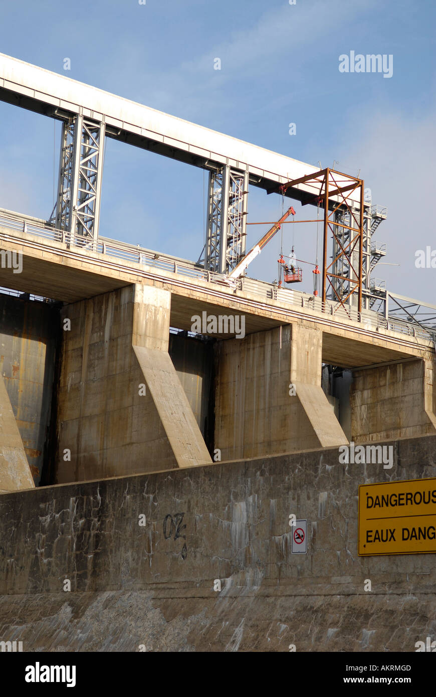 St john river mactaquac dam hi-res stock photography and images - Alamy