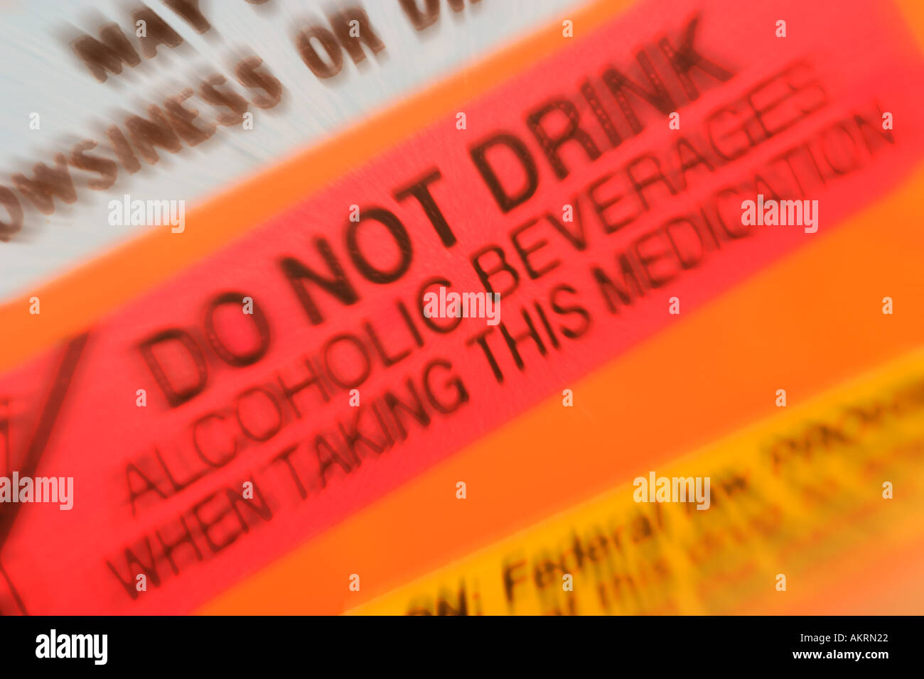 Drug warning label hi-res stock photography and images - Alamy