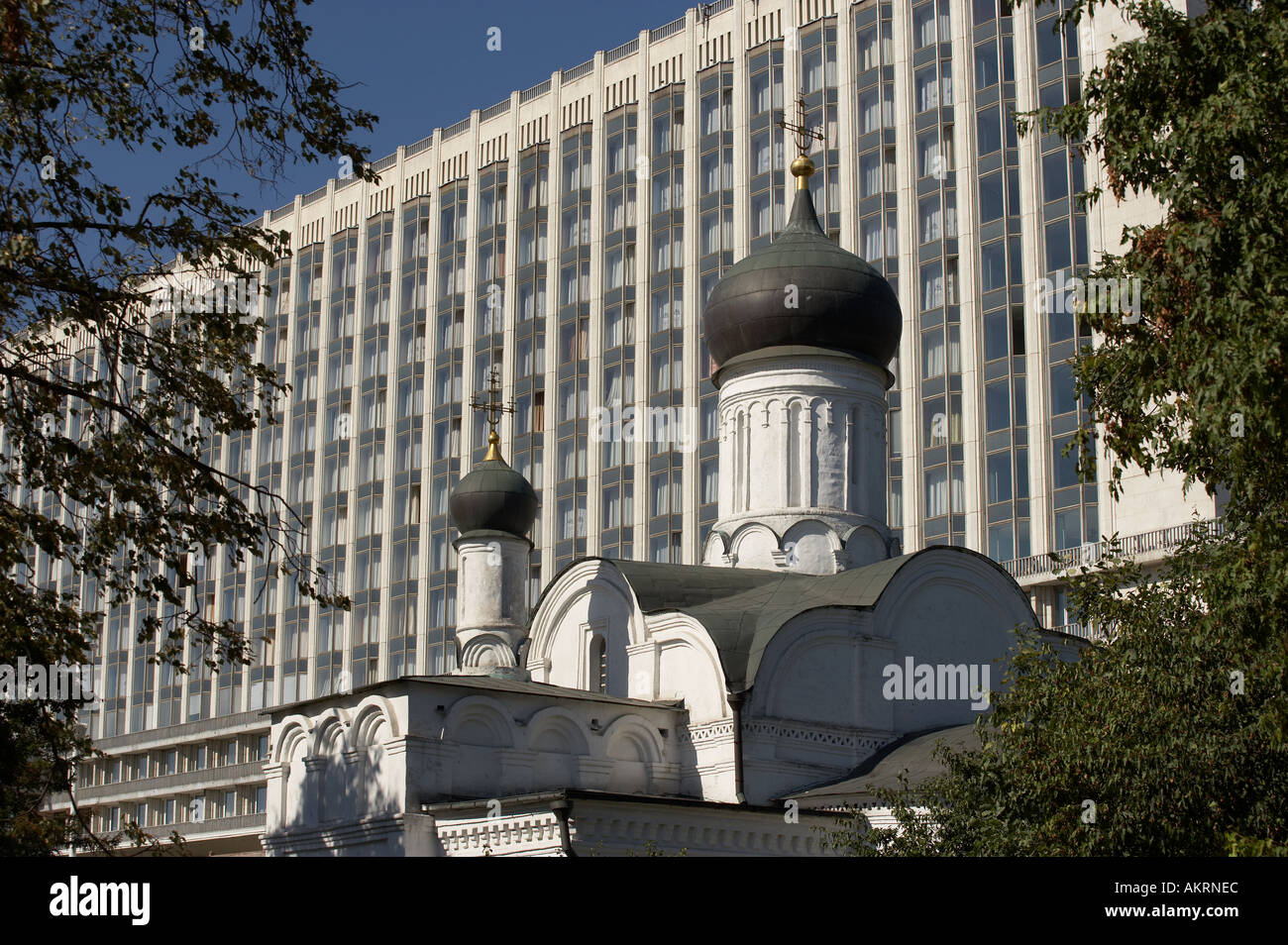 CHURCH OF SAINT ANNES CONCEPTION IN FRONT OF HOTEL ROSSIJA VARVAKA ...
