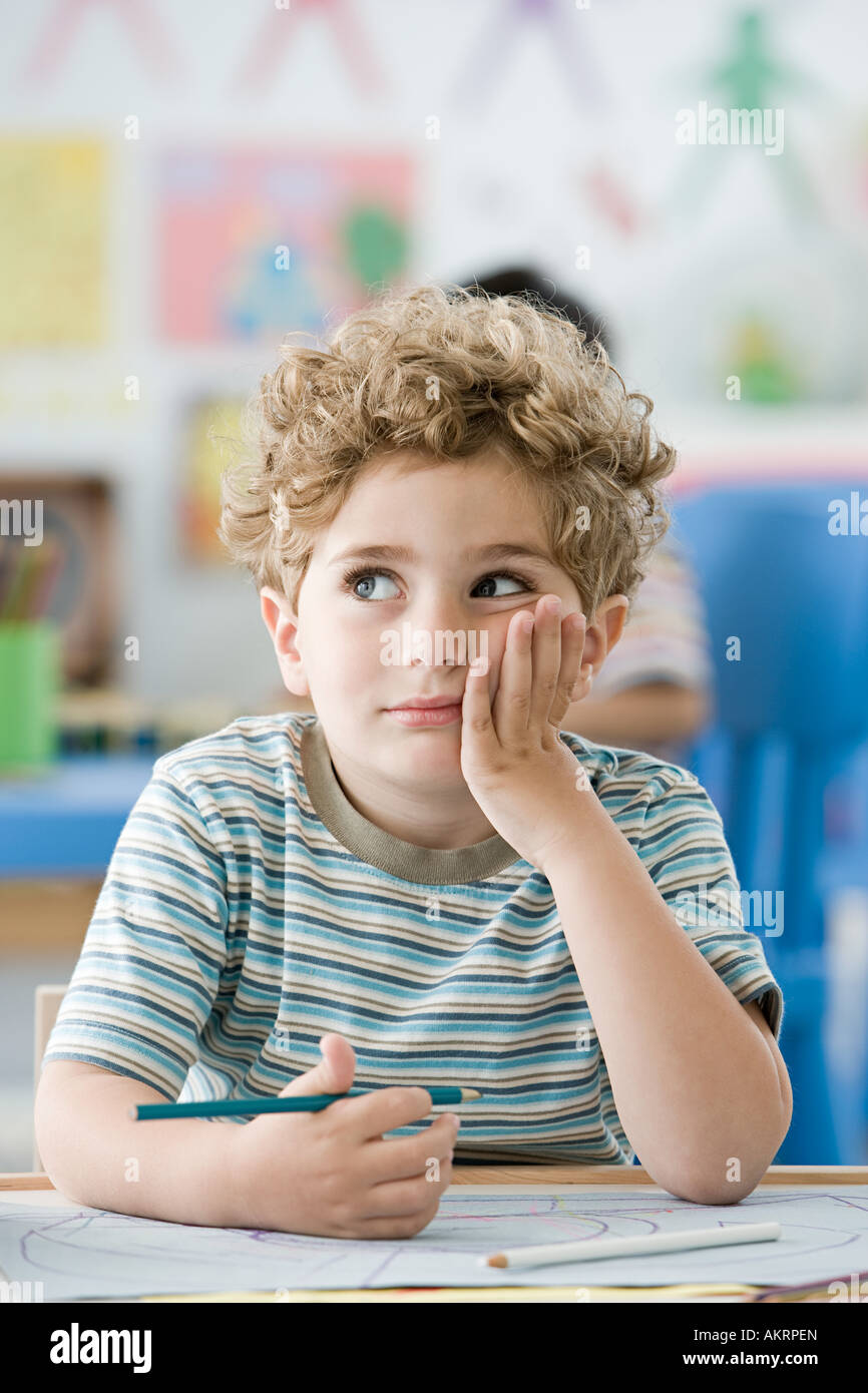 Preschool children classroom blur hi-res stock photography and images ...