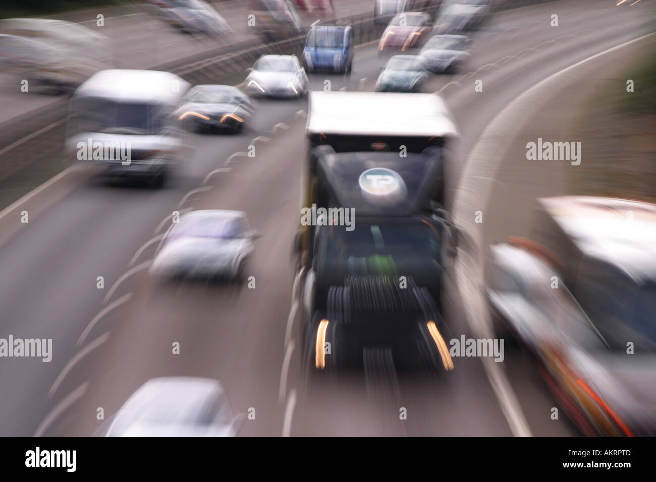 Driving along m25 motorway hi-res stock photography and images - Alamy
