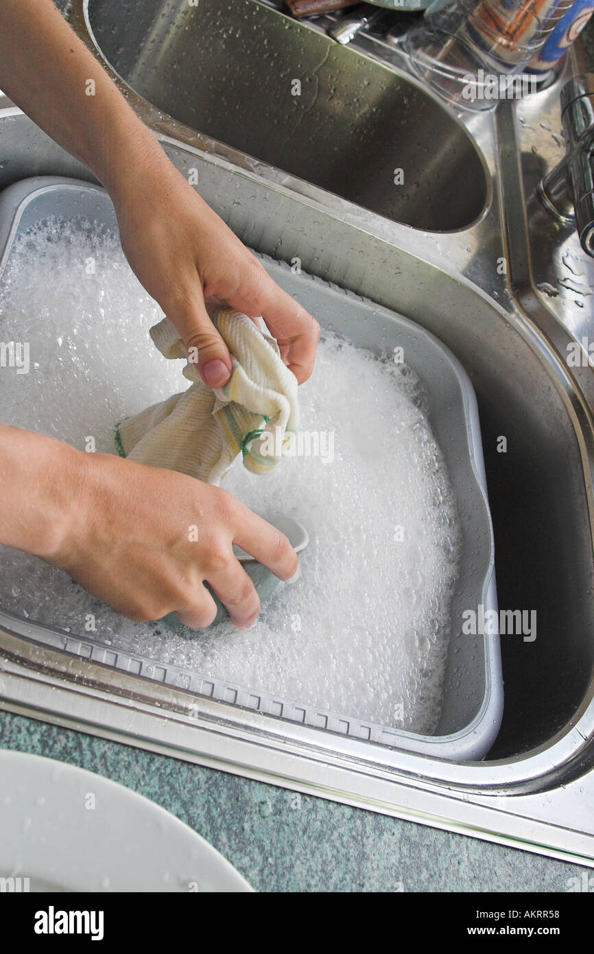 Woman in a washing place hi-res stock photography and images - Alamy