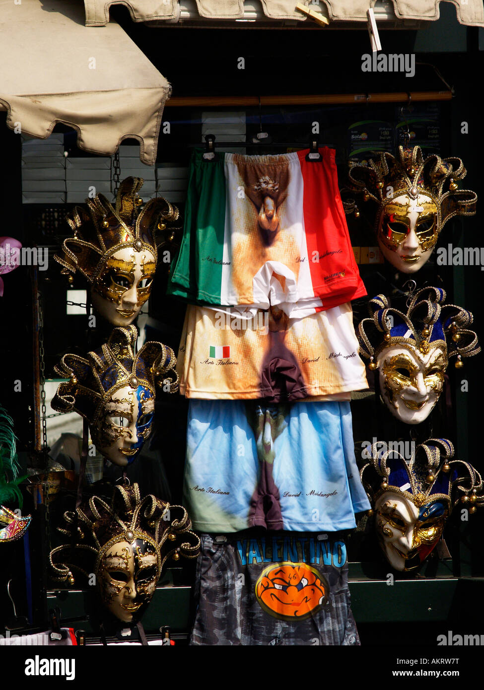 Carnival Masks and Souvenirs Venice Italy Stock Photo - Alamy