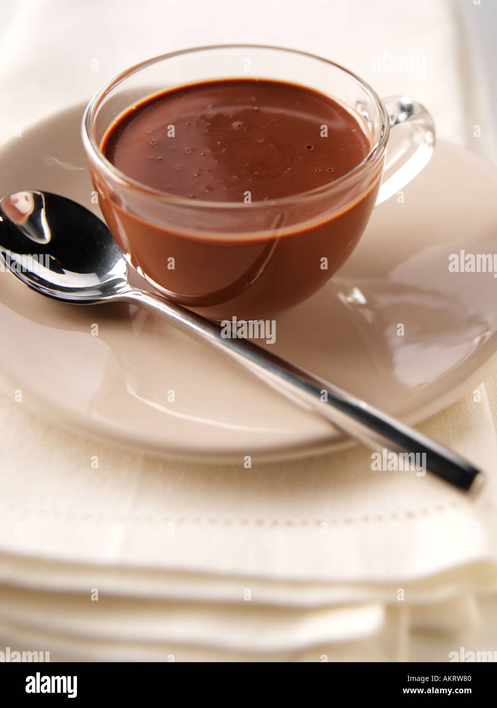 Pot au Chocolat Stock Photo - Alamy