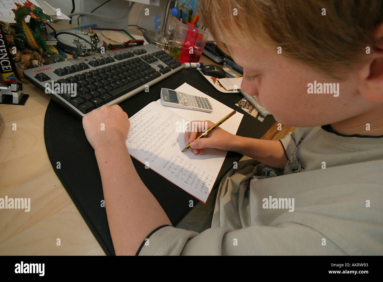 Maths cheat hi-res stock photography and images - Alamy