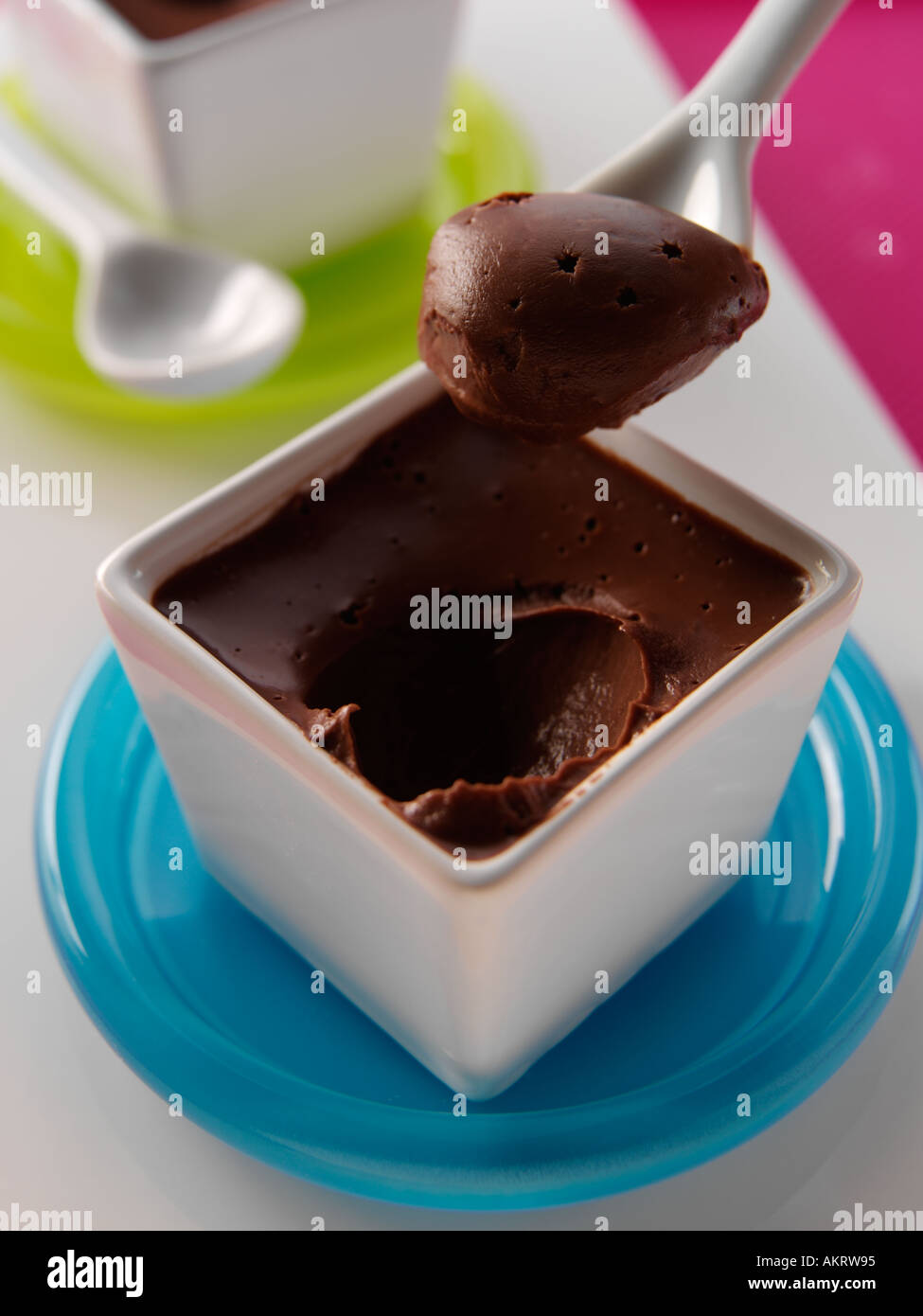 Pot au Chocolat Stock Photo - Alamy