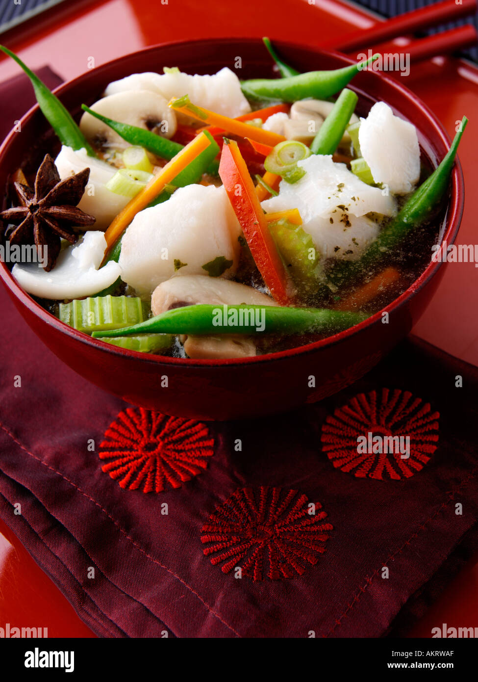 Individual portion thai fish stew hi-res stock photography and images ...