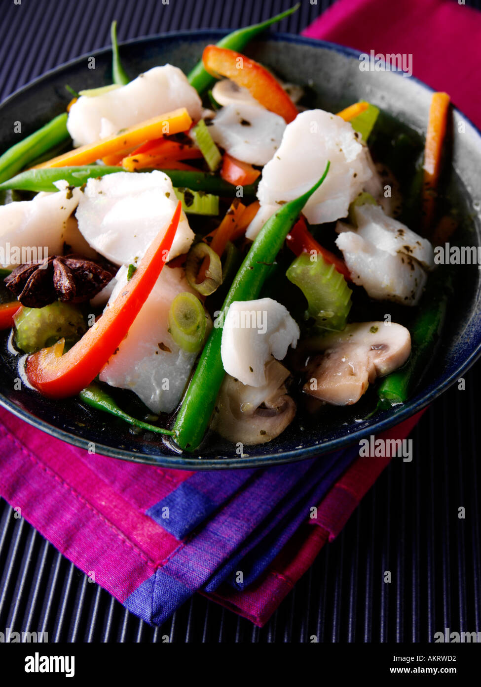 Individual portion thai fish stew hi-res stock photography and images ...