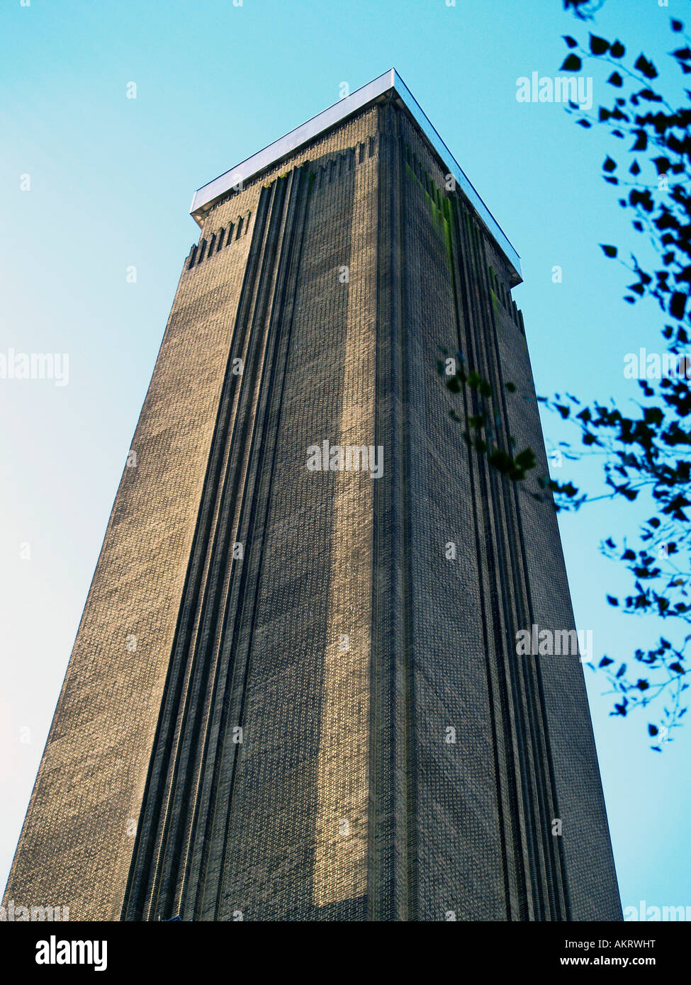 Tate Modern tower London Stock Photo - Alamy