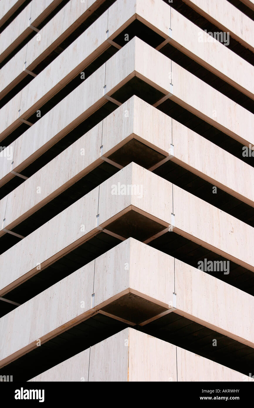 architecture corner vertical detail from a modern building for ...