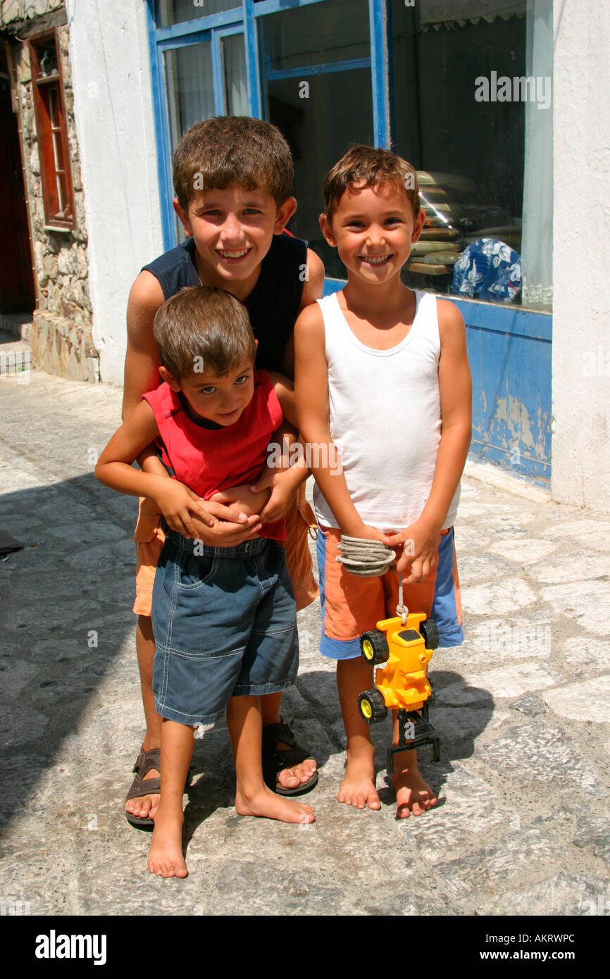 Children in Marmaris, Turkey Stock Photo - Alamy