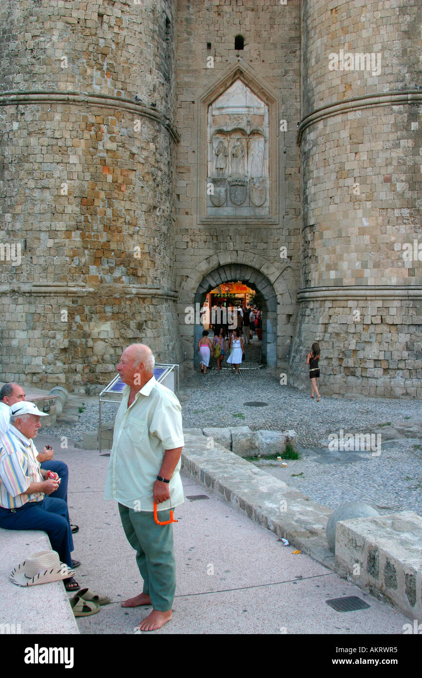 Marine gate rhodes hi-res stock photography and images - Alamy
