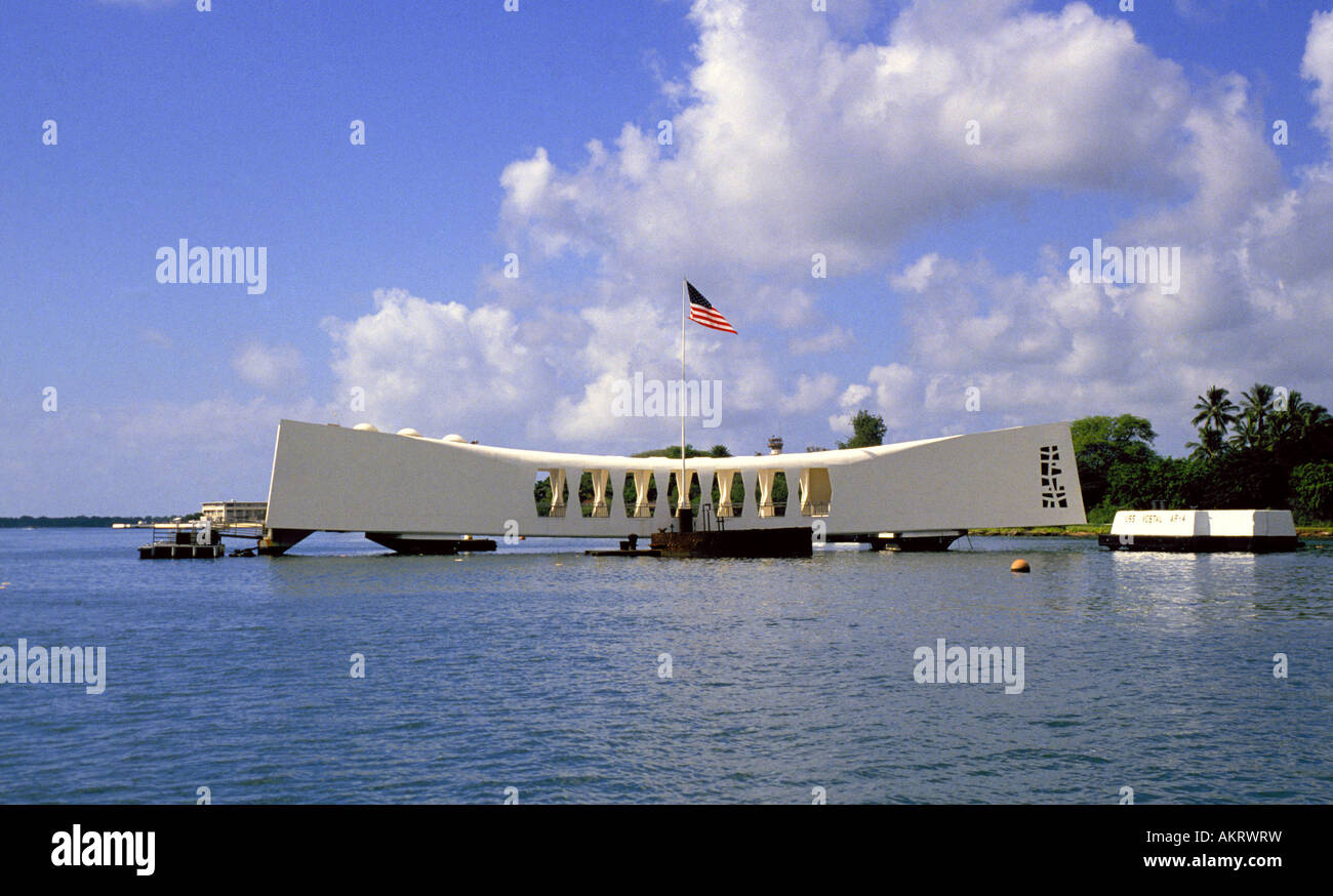 Uss arizona pearl harbor battleship hi-res stock photography and images ...