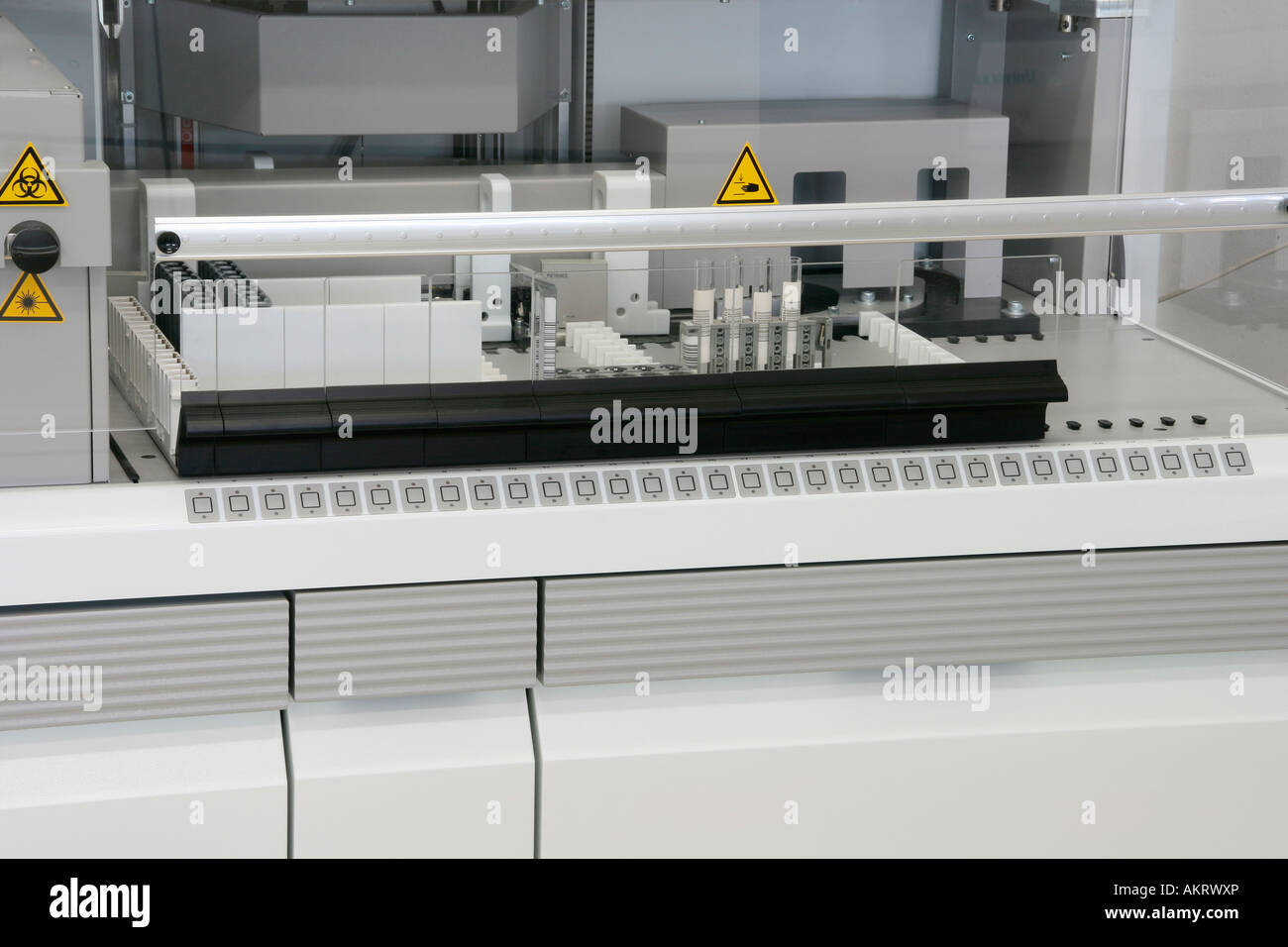 hitech biochemistry laboratory equipment details closeup Stock Photo ...