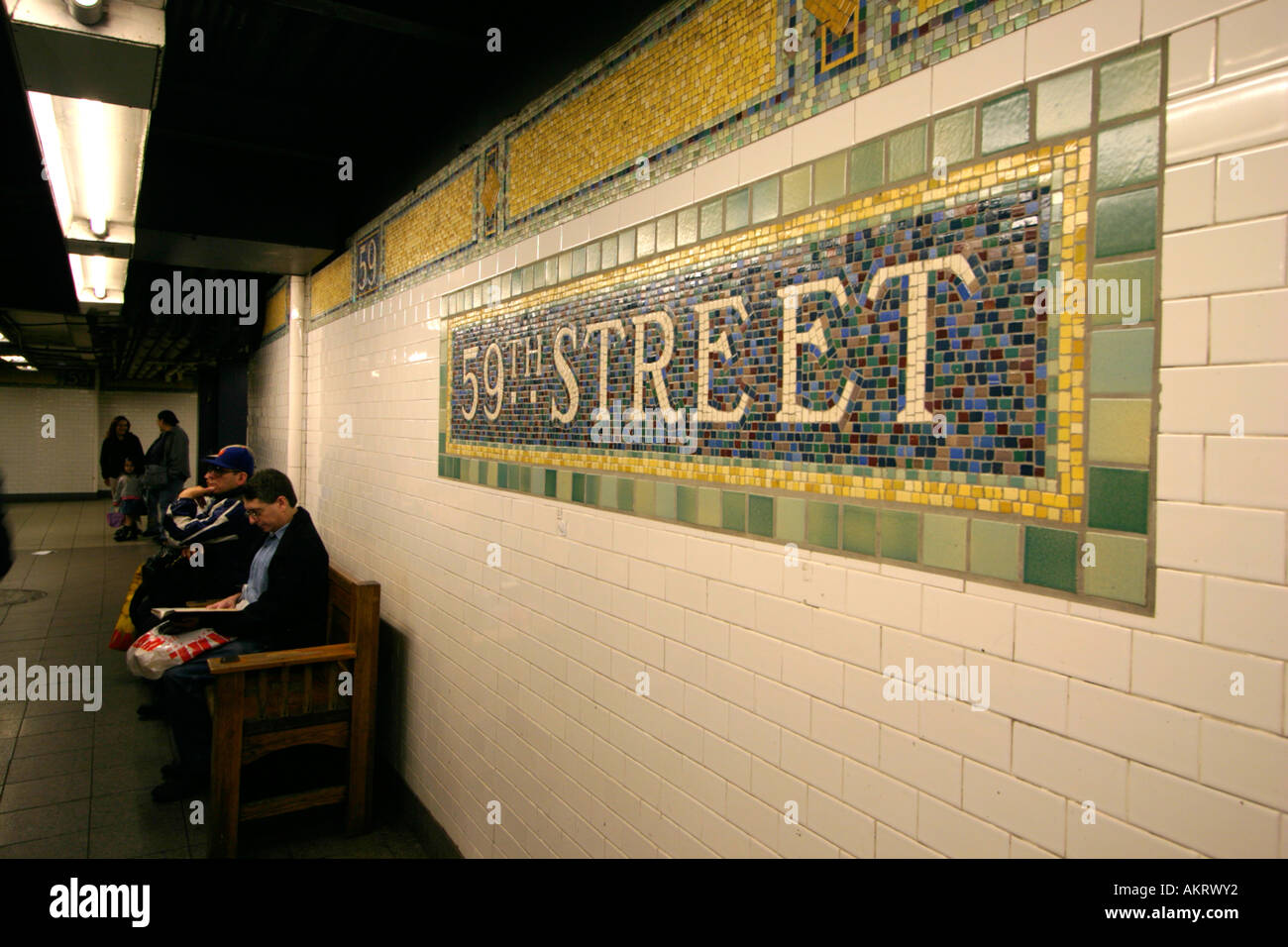 59th street subway hi-res stock photography and images - Alamy