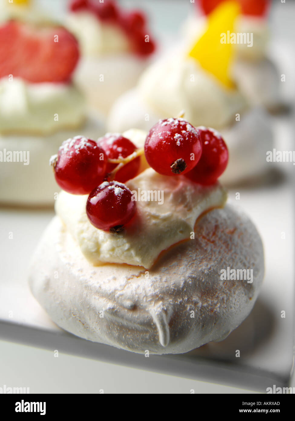 Fruit Petit Fours Stock Photo - Alamy