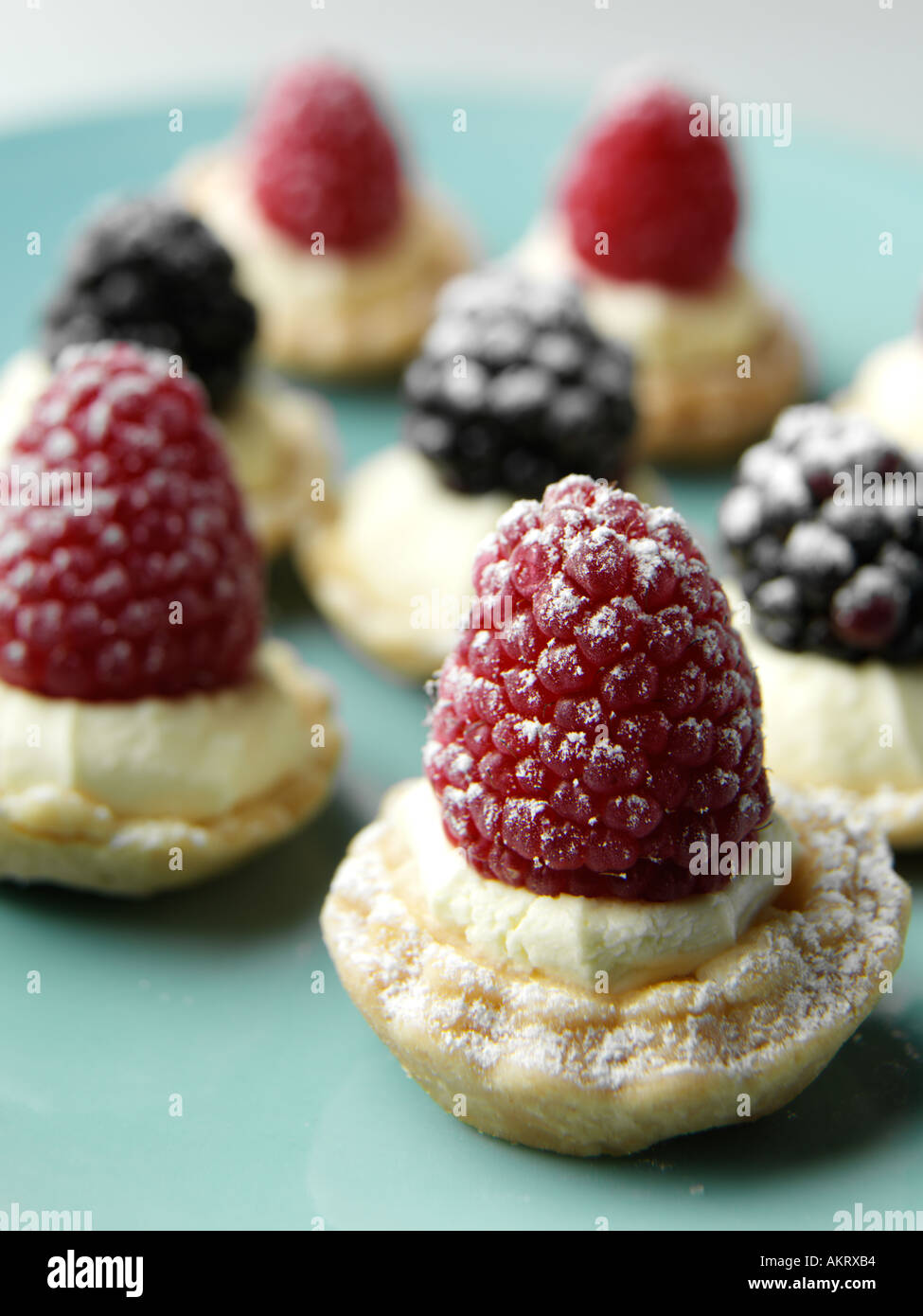 Fruit Petit Fours Stock Photo - Alamy