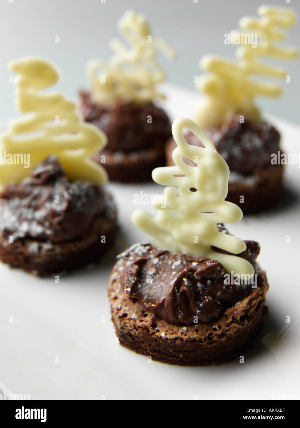 Gourmet chocolate petit fours hi-res stock photography and images - Alamy