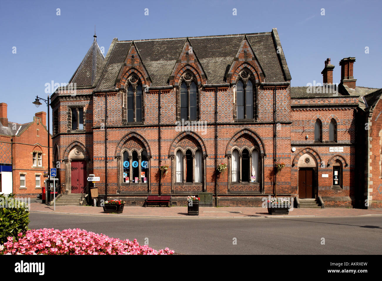 The Literary Institute in Sandbach Cheshire UK Stock Photo - Alamy