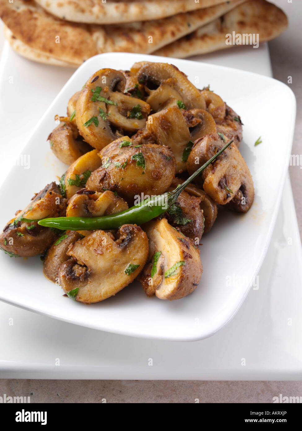 Indian kukurmutta sauteed mushrooms hi-res stock photography and images ...
