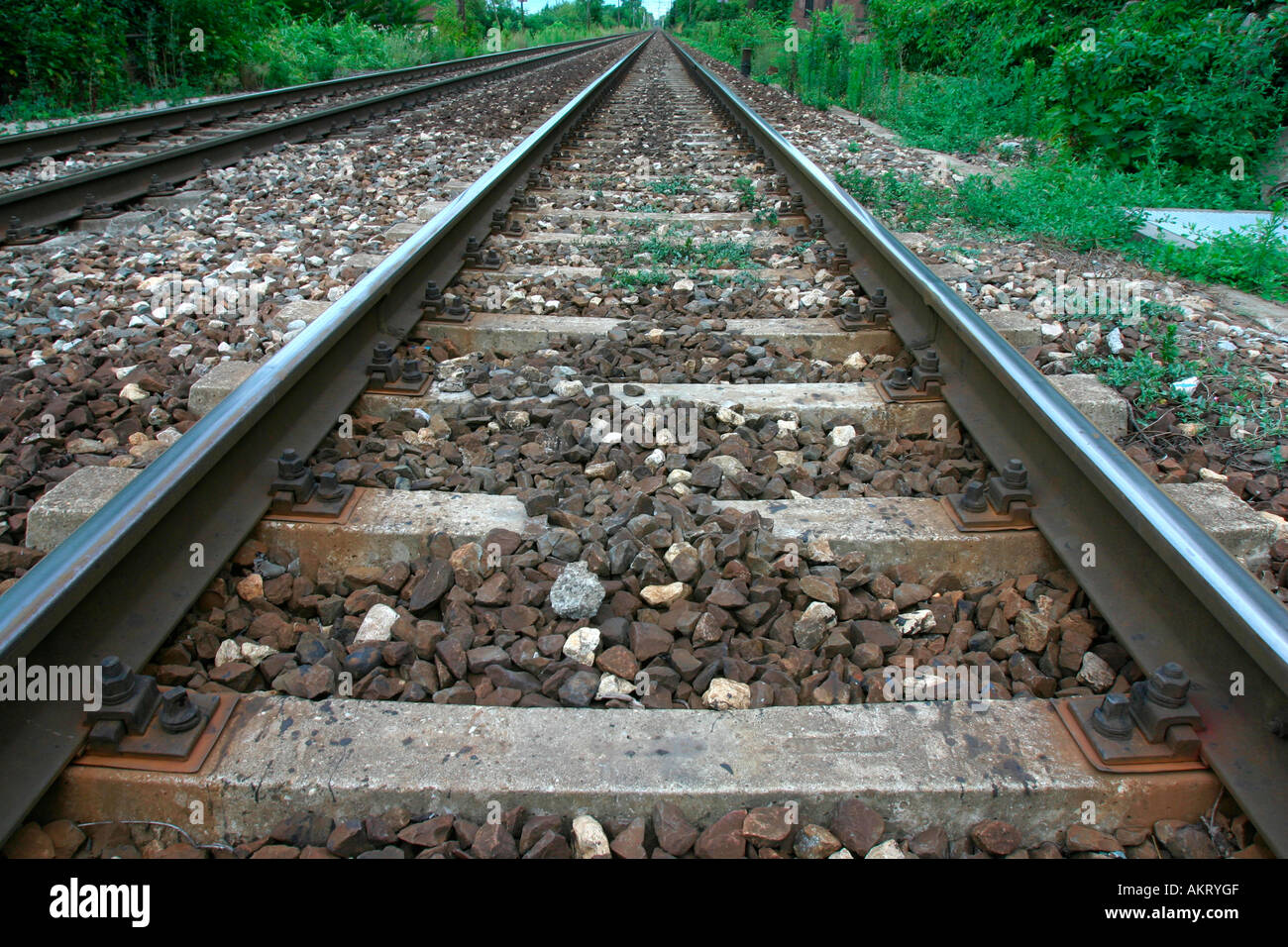 Side of railway tracks hi-res stock photography and images - Alamy