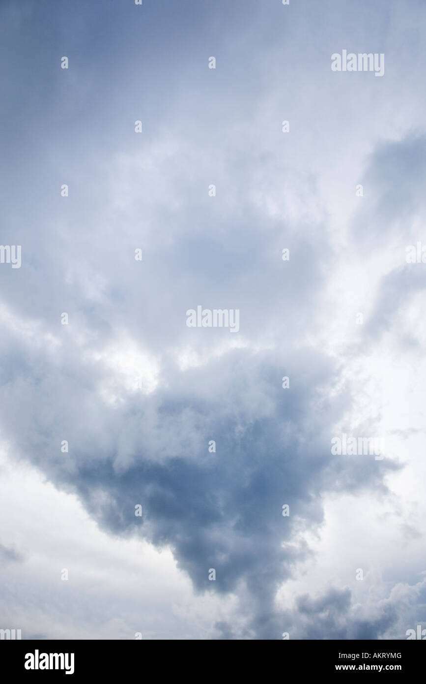 View of sky with large cumulus cloud formation Stock Photo - Alamy