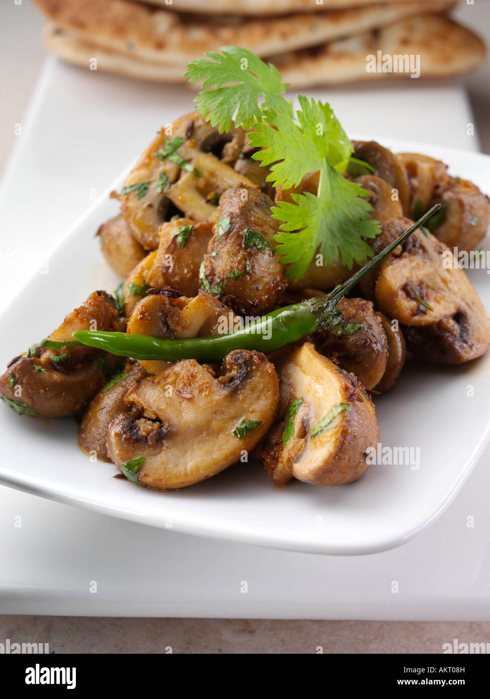 Indian kukurmutta sauteed mushrooms hi-res stock photography and images ...