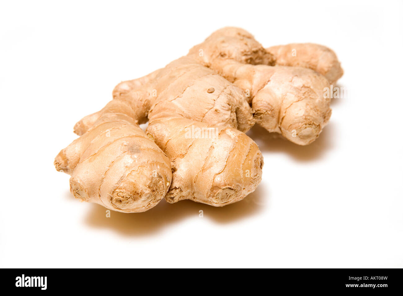 Root ginger bulb isolated on a white studio background Stock Photo - Alamy
