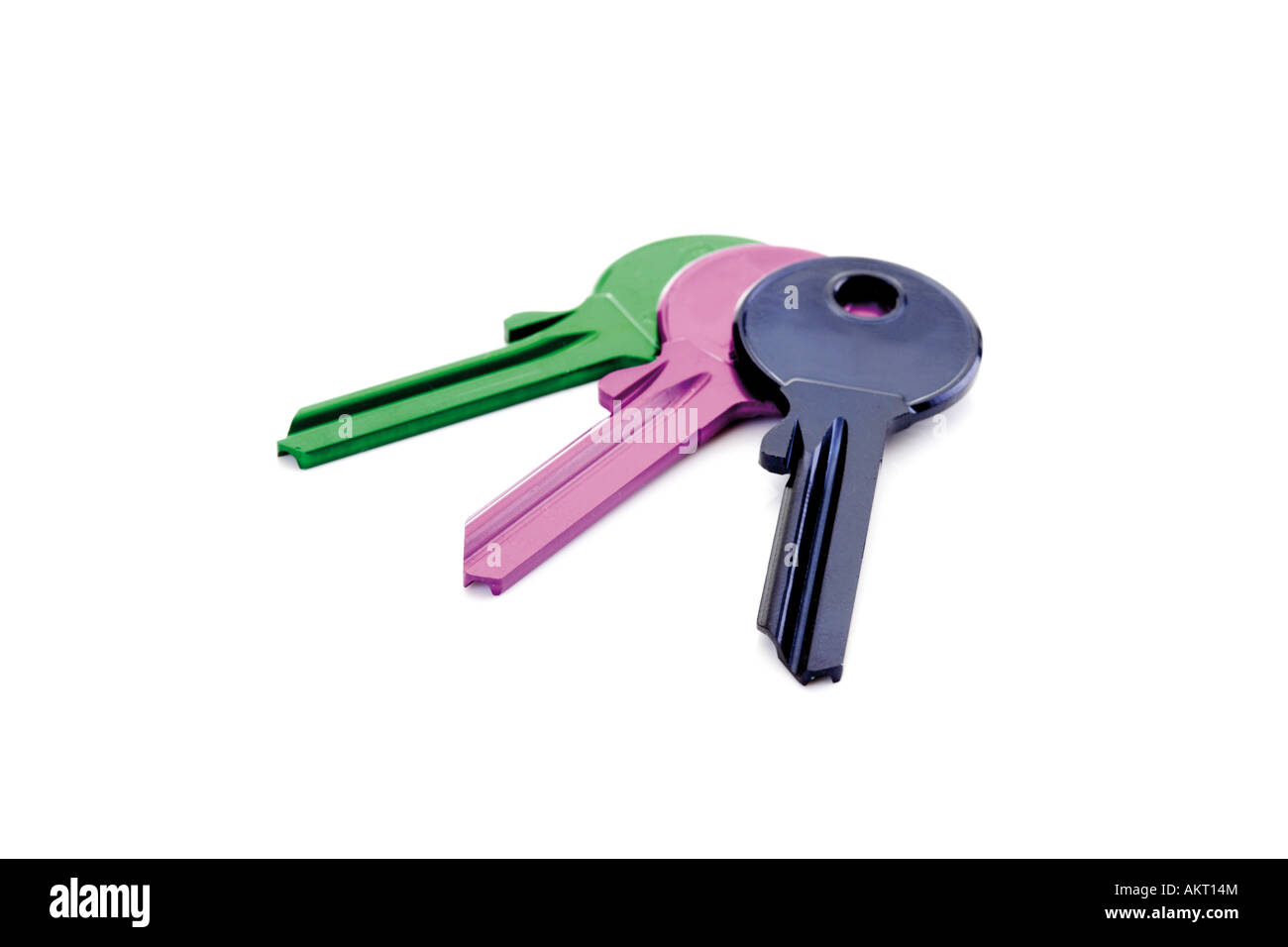 Three keys, close-up Stock Photo - Alamy
