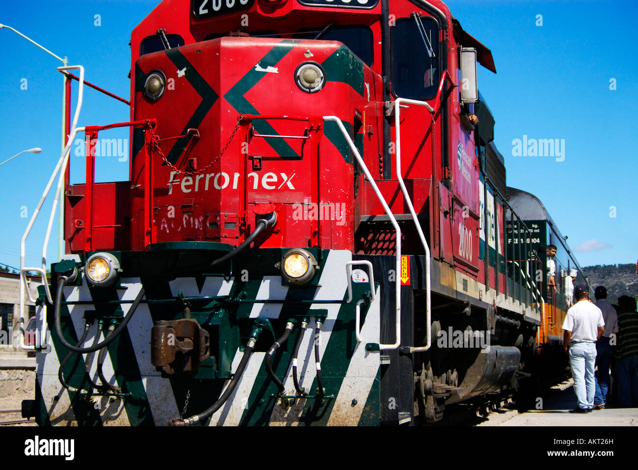 locomotive, the copper canyon railway Stock Photo - Alamy